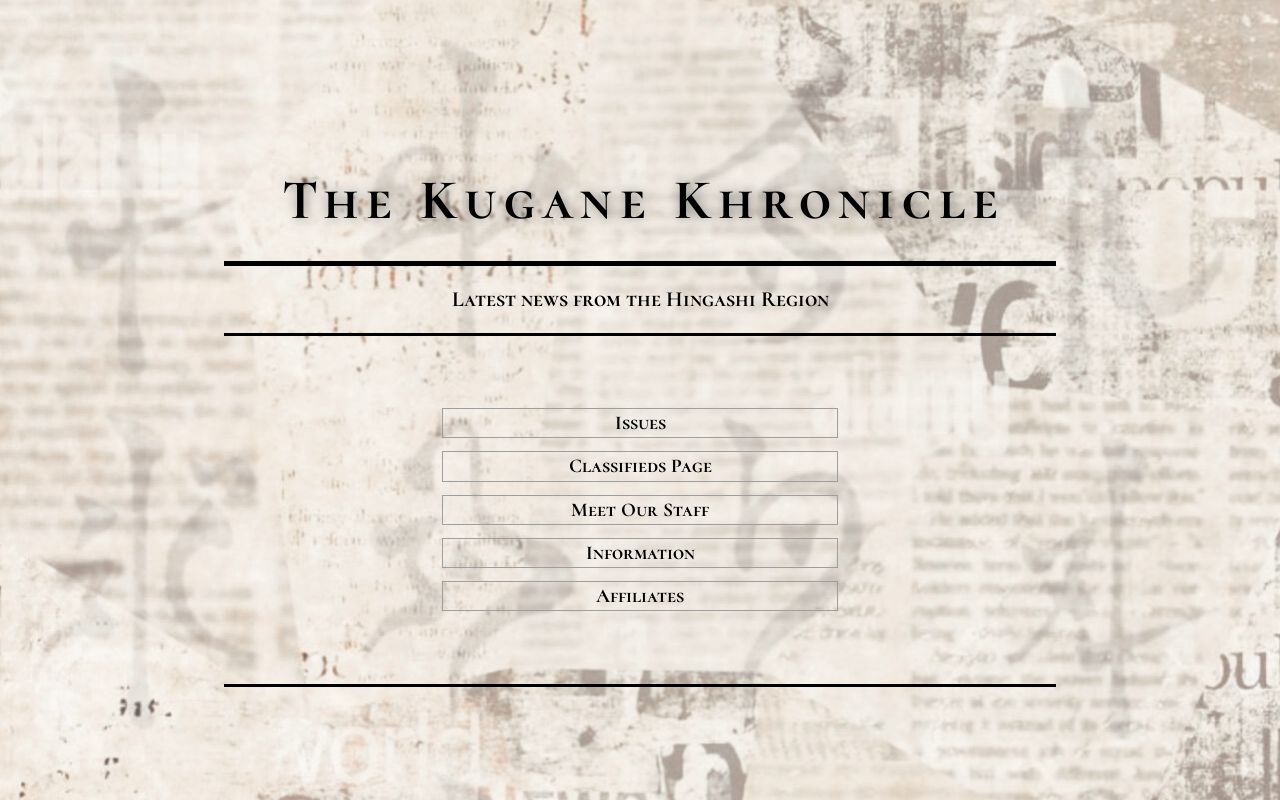 The Kugane Khronicle